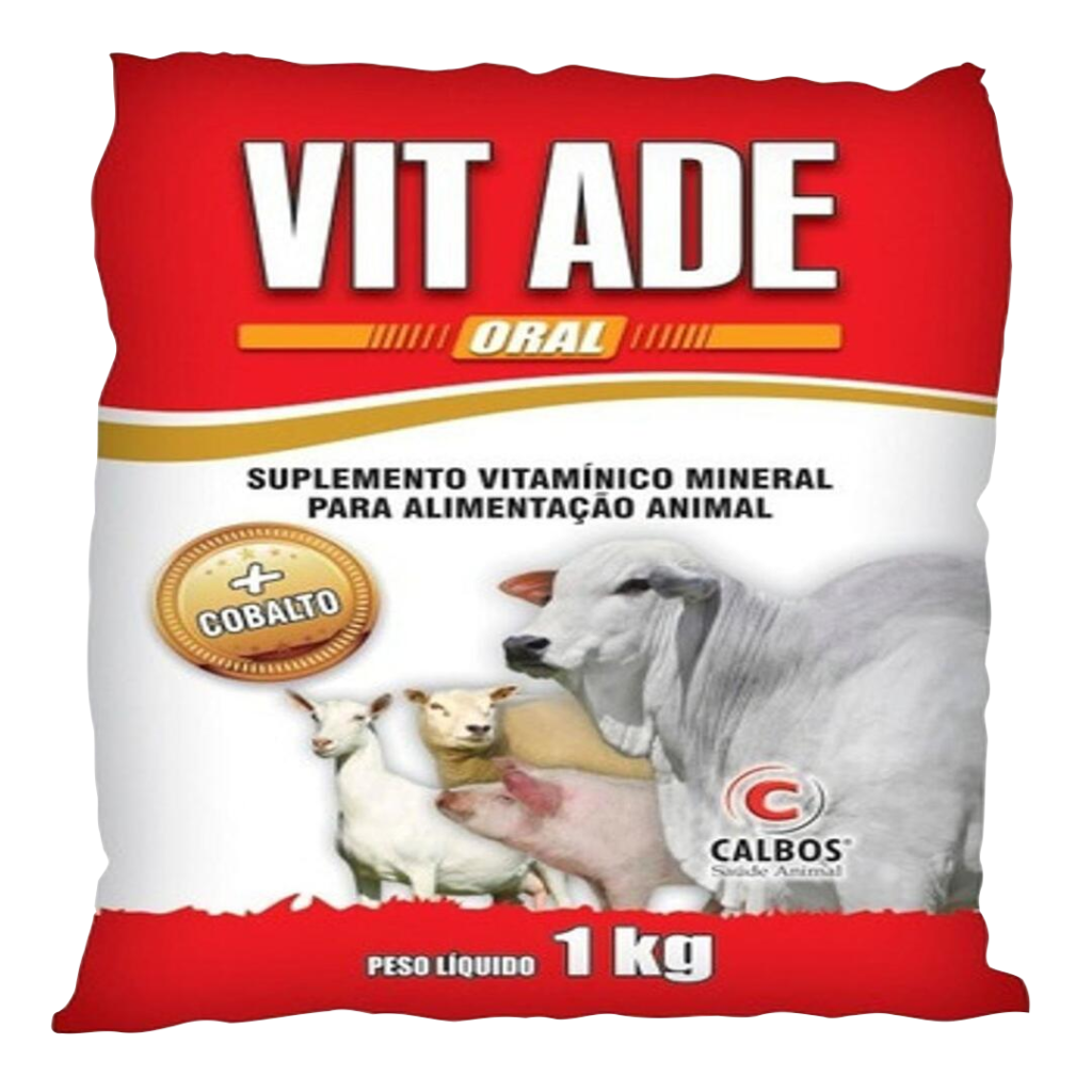 Suplemento Vit Ade Oral em Pó – Calbos 1 kg – Cheiro de Fazenda