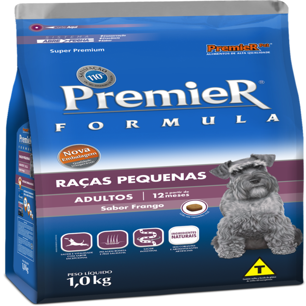 Premier Formula Raças Pequenas Cães Adultos Sabor Frango – Cheiro de ...